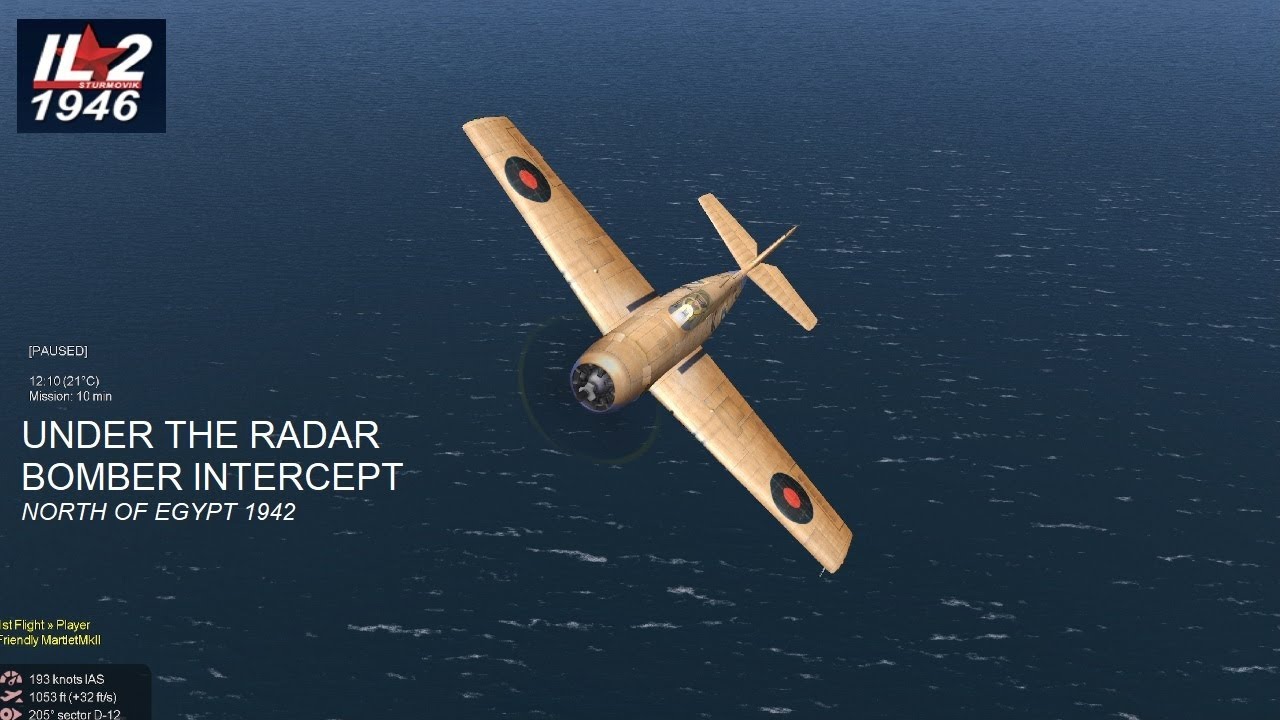 Flying Under the Radar iL2-1946 #il21946 - YouTube