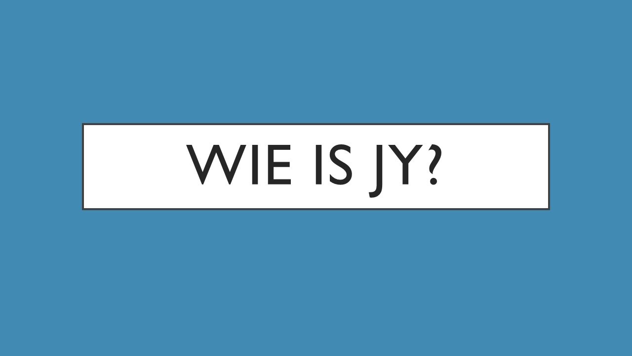 Wie is jy? - YouTube