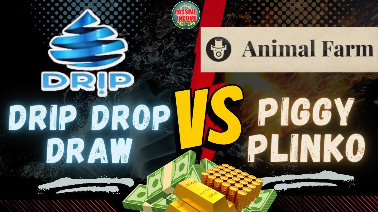 Drip Network - Who will Win | Drip Drop Draw | Piggy Plinko - Animal ...