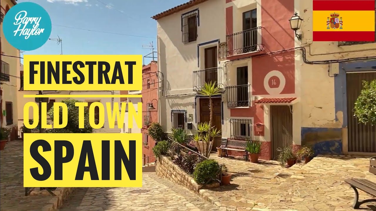 Finestrat Old Town Spain - YouTube