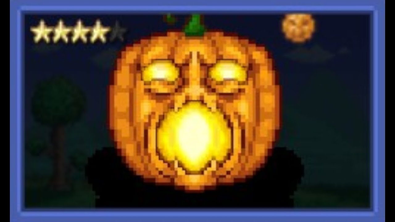 Terraria 1.4.4.9 - Pumpkin Moon Bosses (No Damage/Buff Potions ...