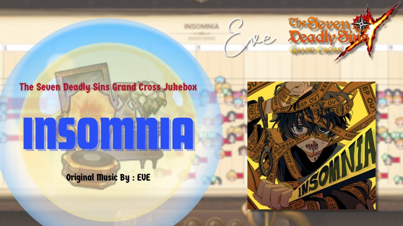7DS GC Jukebox Music : INSOMNIA (Eve) - YouTube