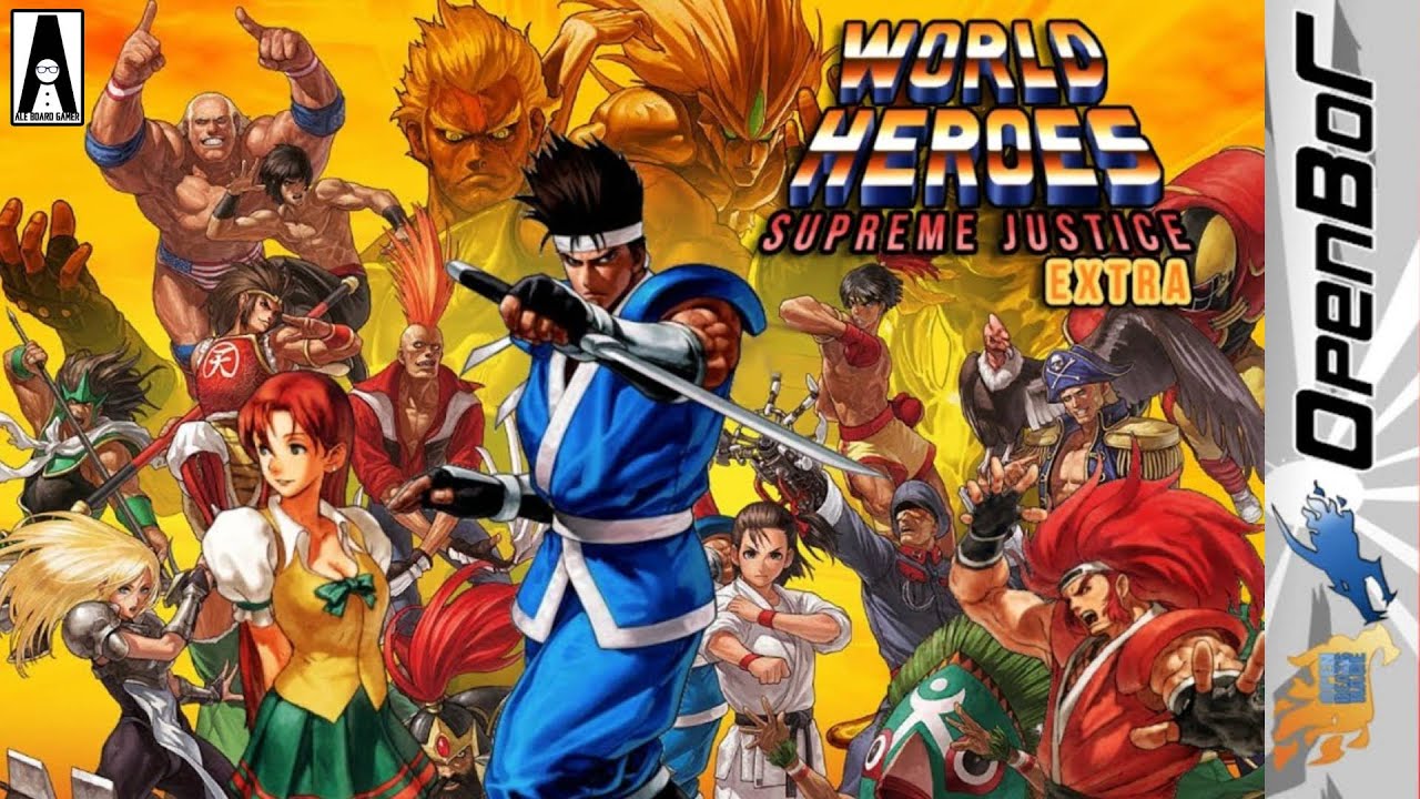 WORLD HEROES SUPREME JUSTICE EXTRA [Sembra Retrogaming, ma è OpenBor #1 ...