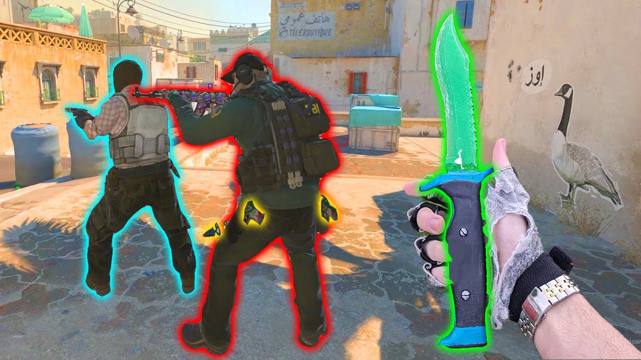 This 3D Printed CS2 Knife looks INSANE - YouTube