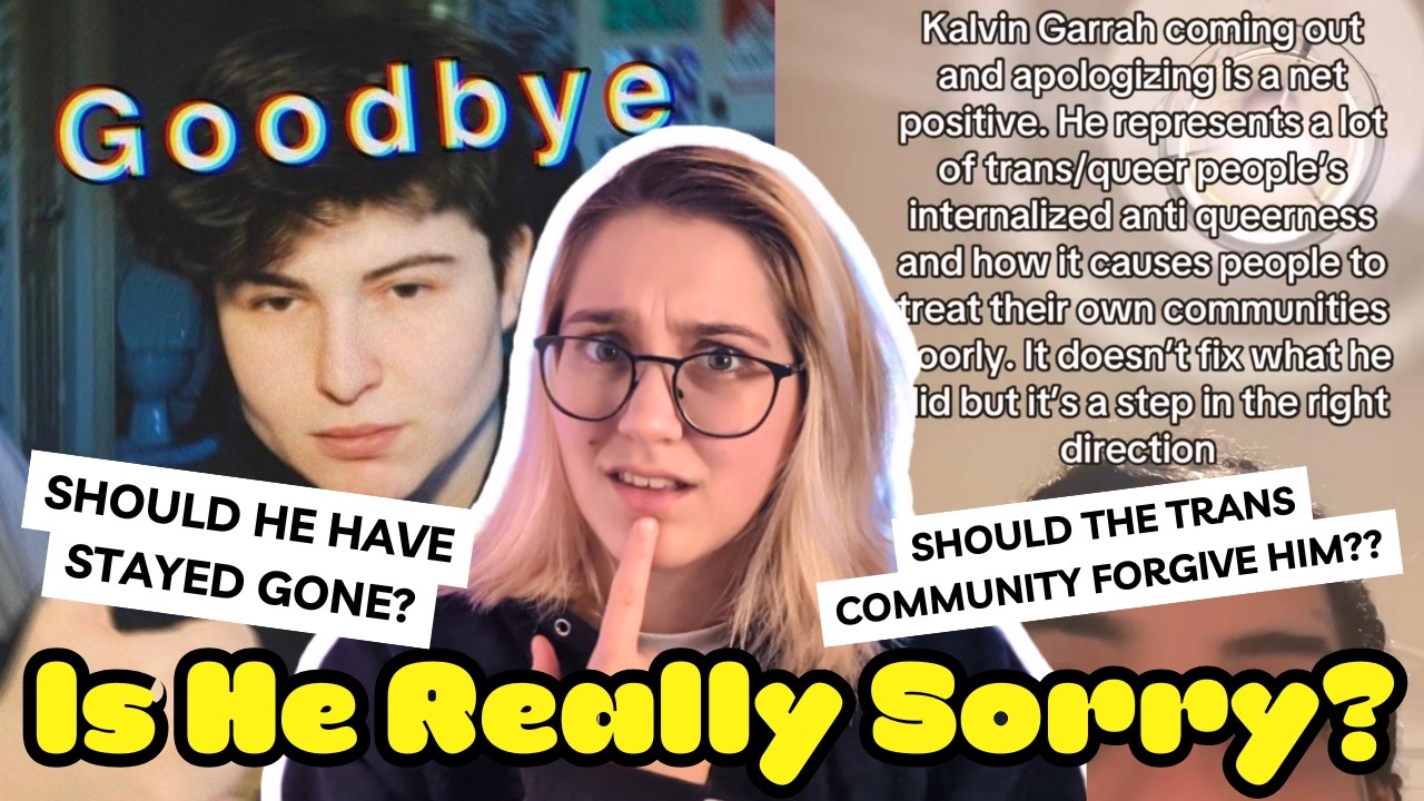 Kalvin Garrah Apolozing Was Not On My 2025 Bingo Card - YouTube