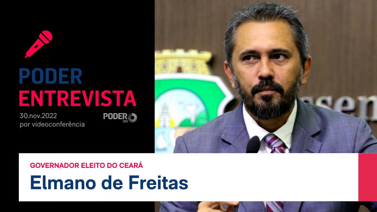 Poder Entrevista: Elmano de Freitas, governador eleito do Ceará - YouTube
