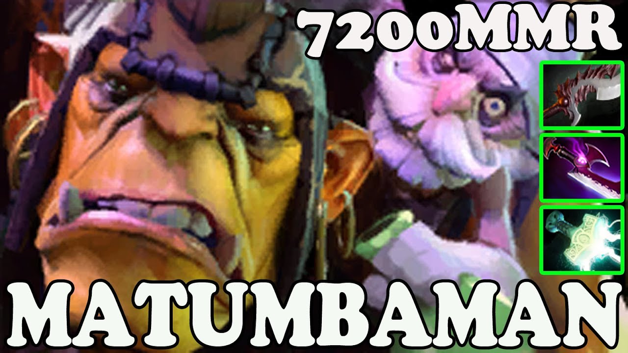 Dota 2 - MATUMBAMAN 7200 MMR Plays Alchemist - Ranked Match Gameplay ...