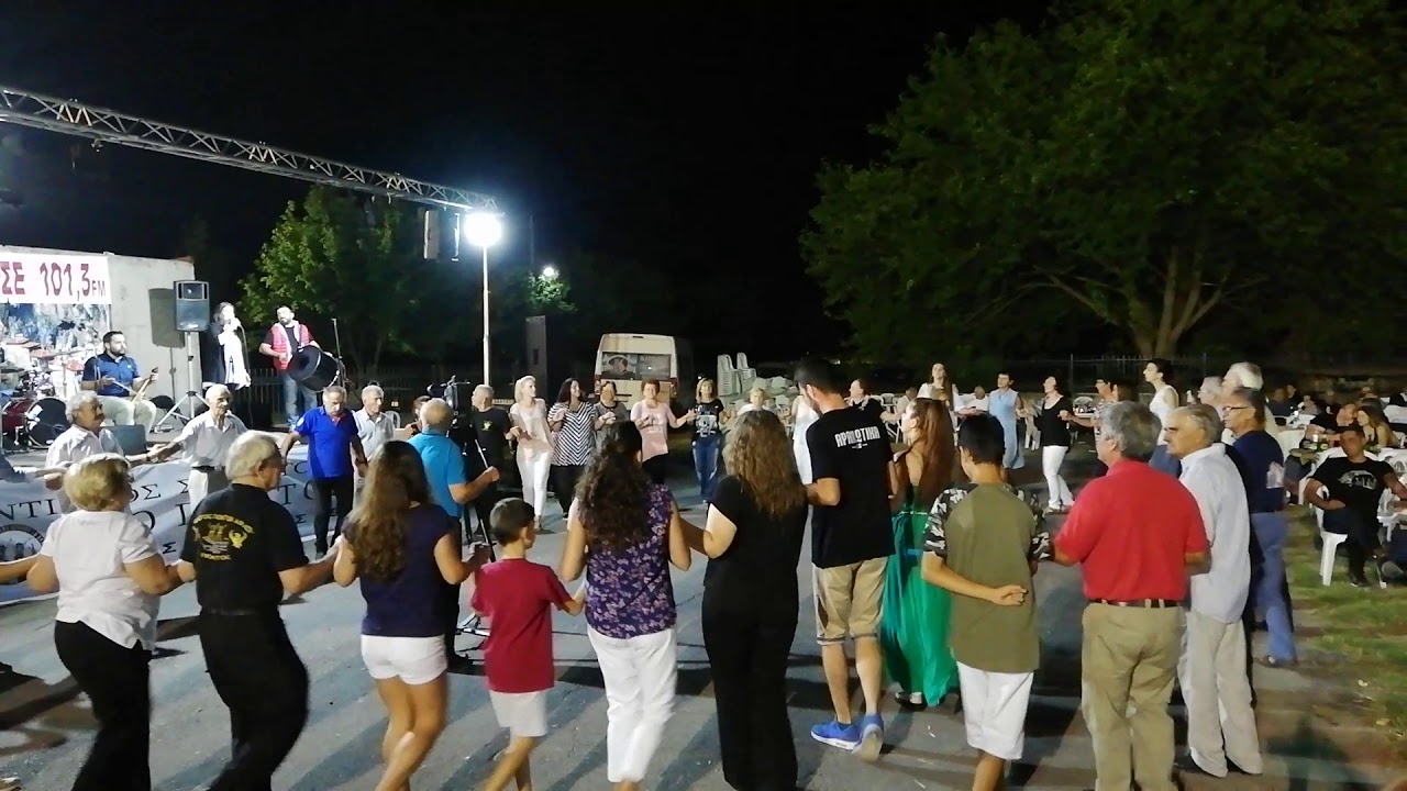 Ποντιακό γλέντι 24/8/18 αραχος - YouTube
