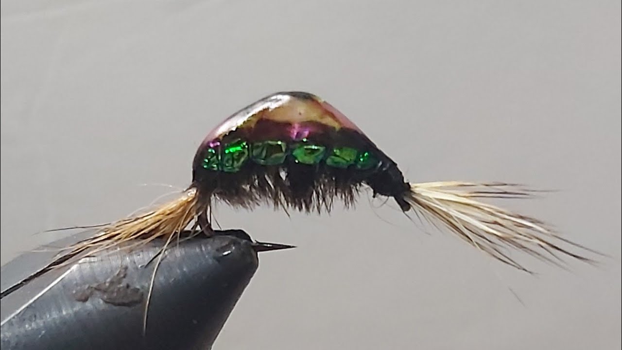Gammarus fly tying. - YouTube