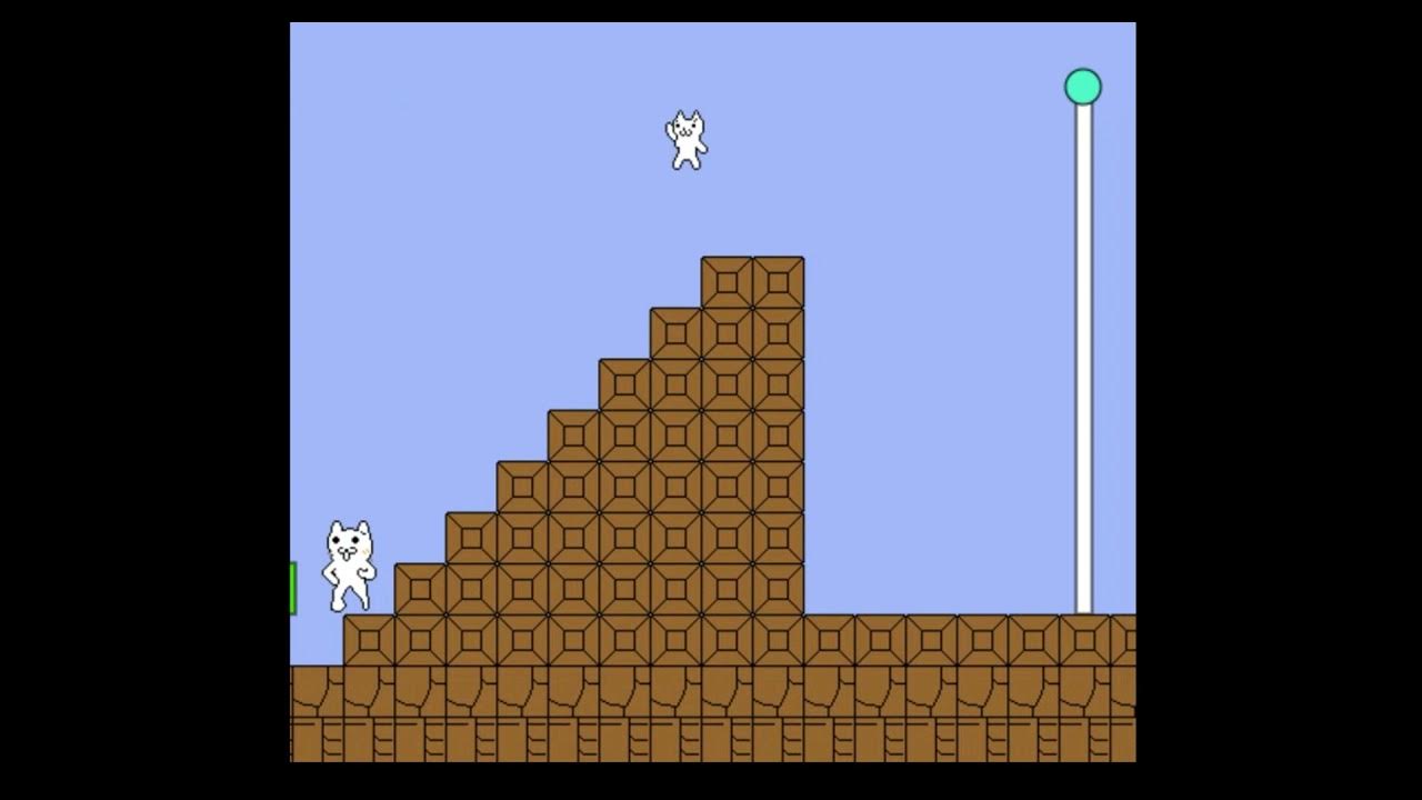 Syobon Action Levels 1-4 | Full Gameplay - YouTube