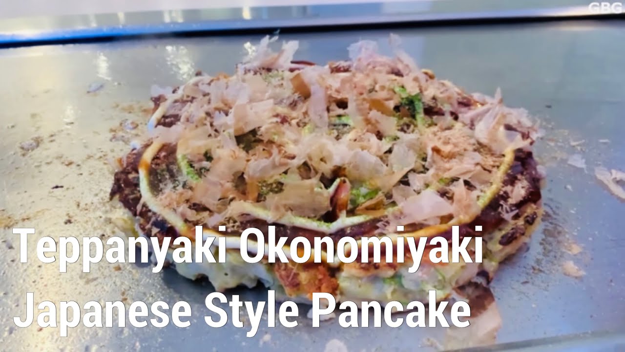 Gourmet Teppanyaki Japanese Style Pancake - Okonomiyaki in London UK ...