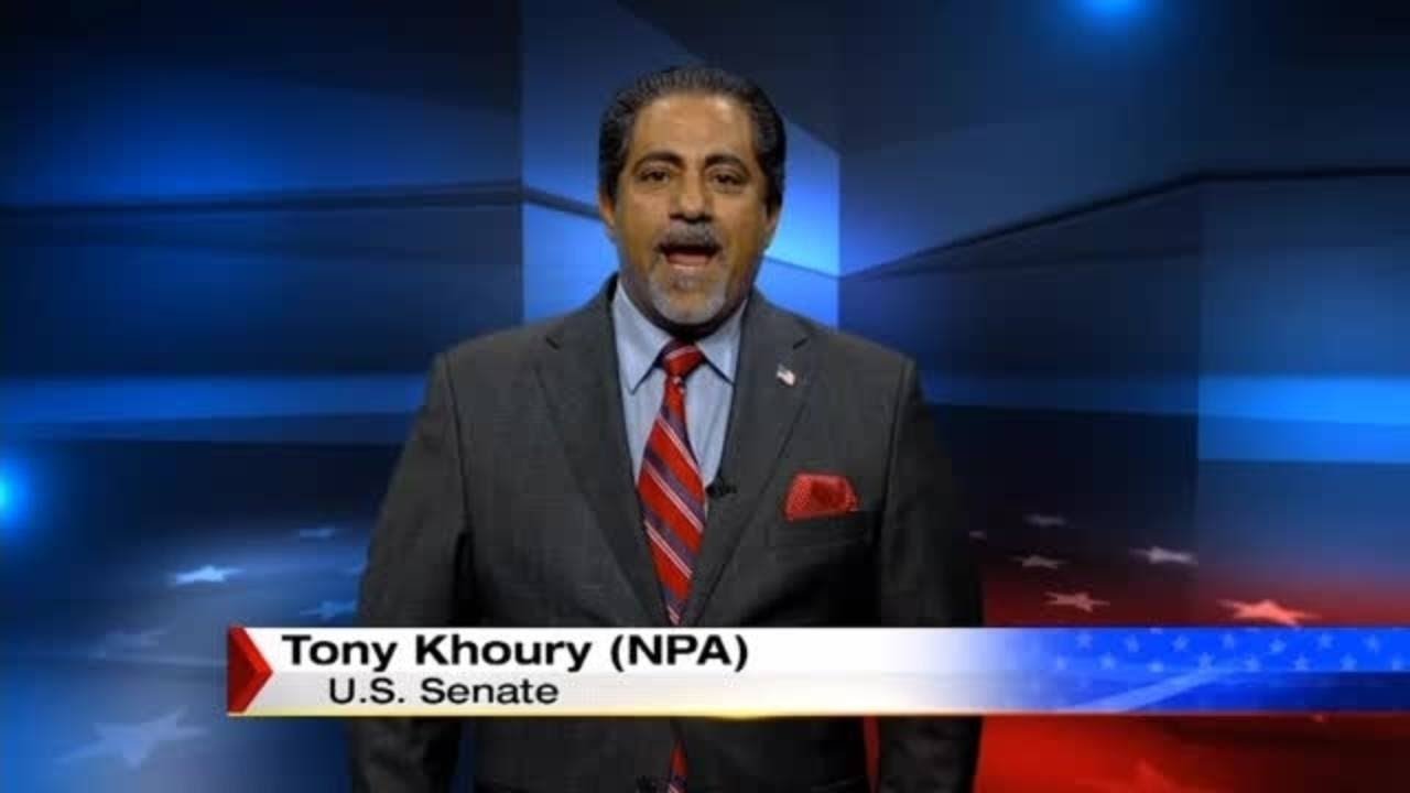Tony Khoury candidate statement - YouTube