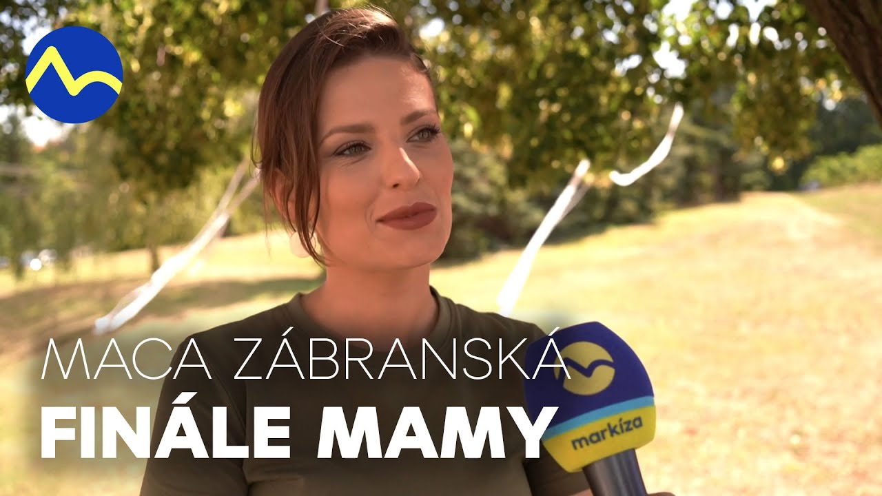 Martina Maca Zábranská: Asi budú slzy dnes | Mama na prenájom - YouTube