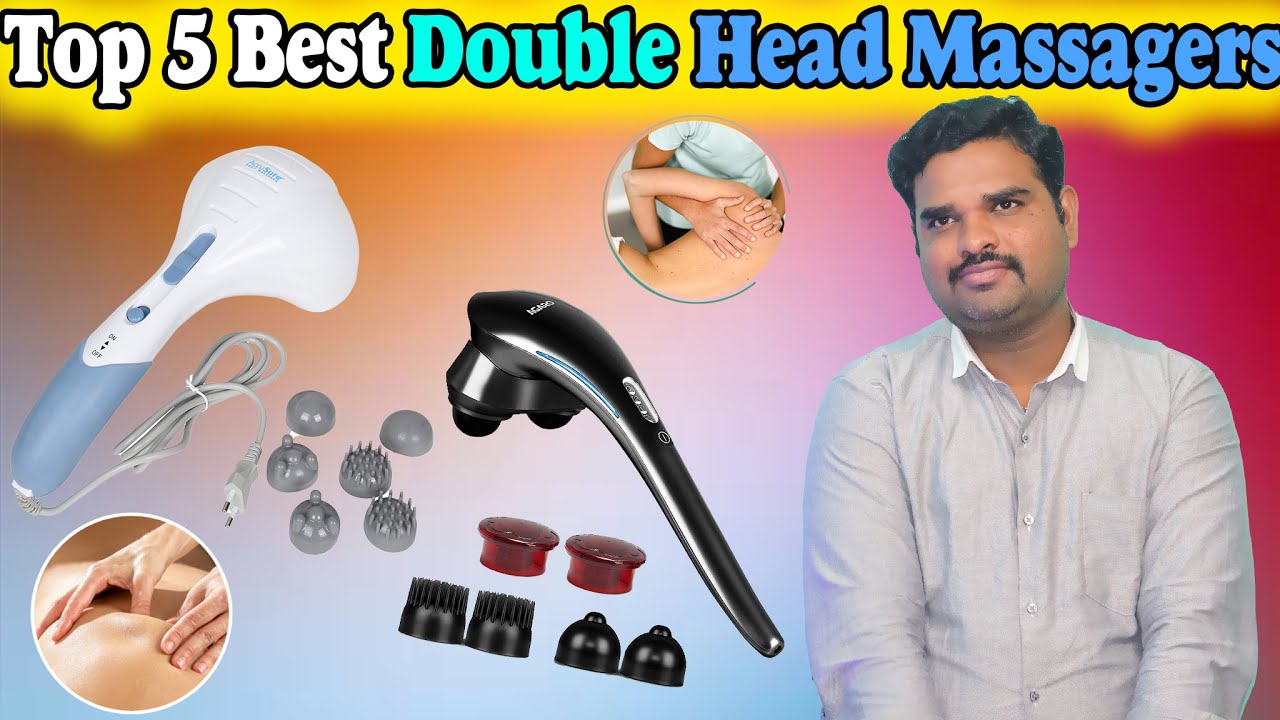 Top 5 Best Double Head Massager In India 2024 With Price |Massagers ...