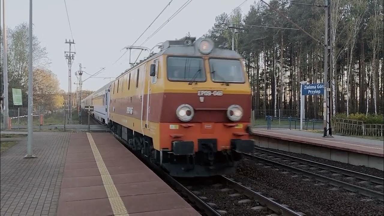 RARYTAS!!!!. EP09-046 (Rodzyn) z IC Matejko do Szczecina Głównego. PO Zielona Góra Przylep - YouTube