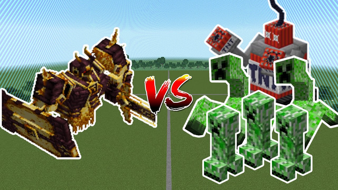 IGNIS VS EXPLOSIVE MOBS TEAM - MINECRAFT MOB BATTLE - YouTube