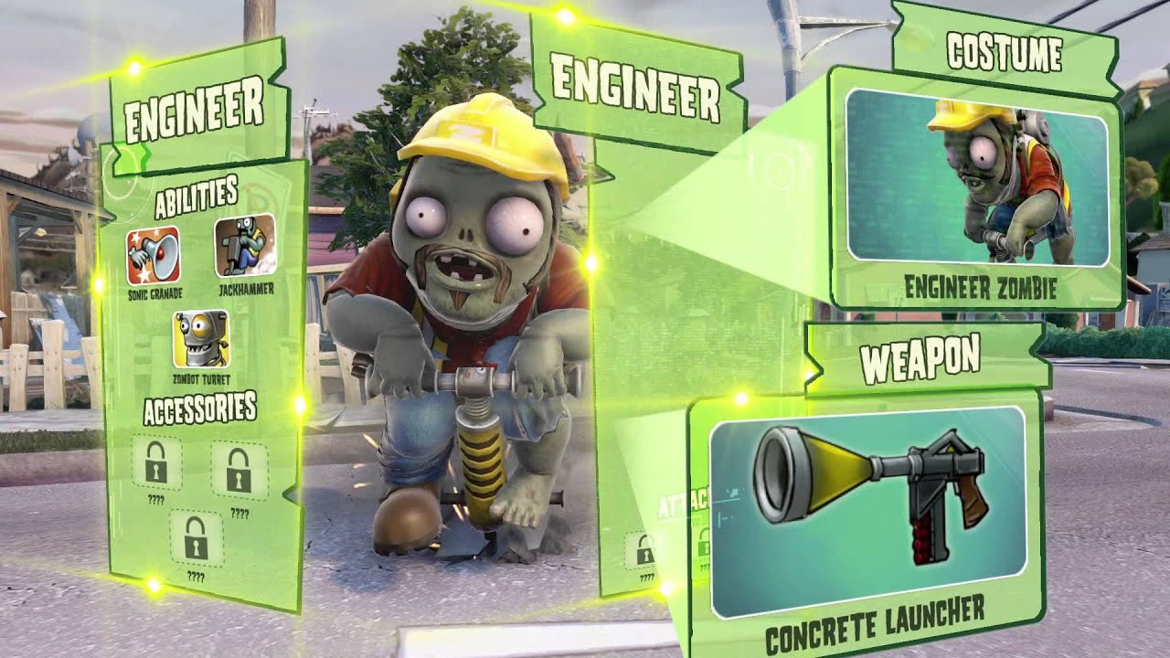 Plants vs Zombies Garden Warfare - Behind the scenes with the zombie ...