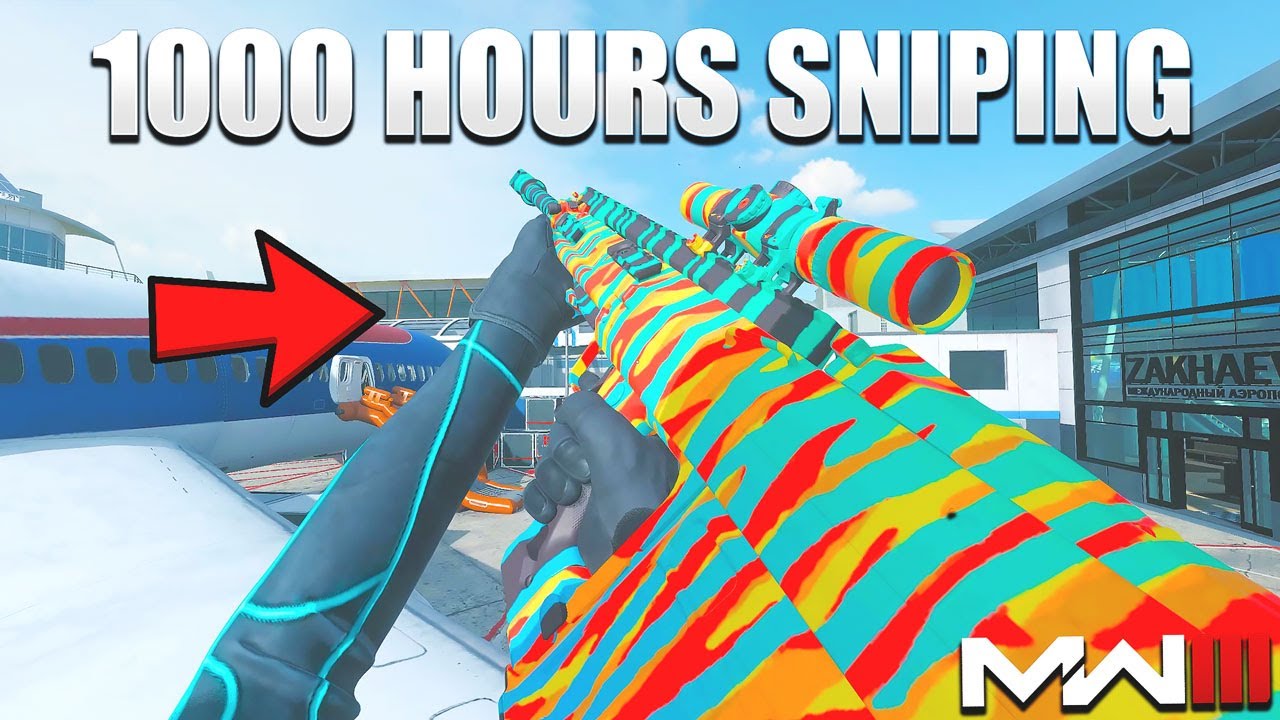 WHAT 1,000 HOURS OF SNIPING LOOKS LIKE IN MW3 ( Signal 50 and SPX-80 ...