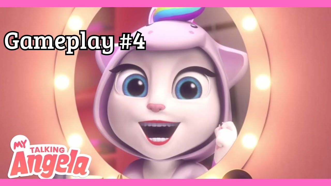 My Talking Angela from LVL 1 to LVL 1000 Gameplay #4 - YouTube