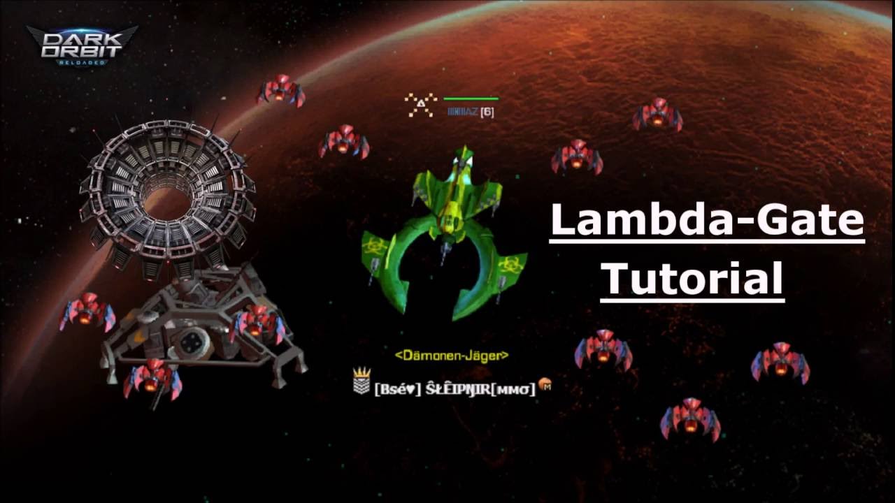 Darkorbit Tutorial - Lambda Gate ( Galaxy Gate - Event ) - YouTube