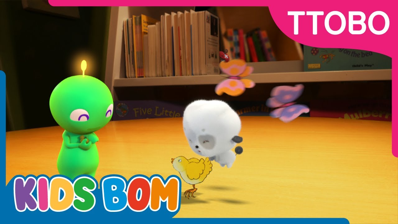 The Chick and the Duckling | TTOBO Story for kids | Kids Story ...