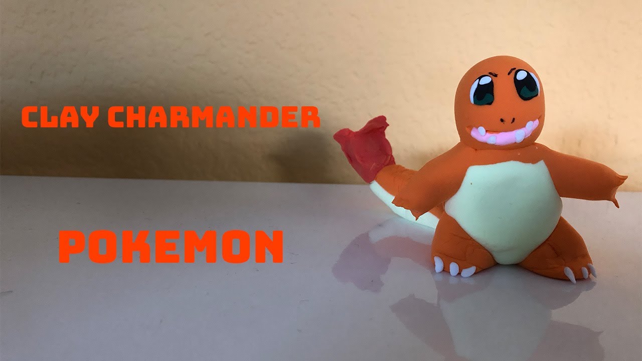 Charmander Clay Art (Clay Pokemon How-To/Satisfaction Video) - YouTube