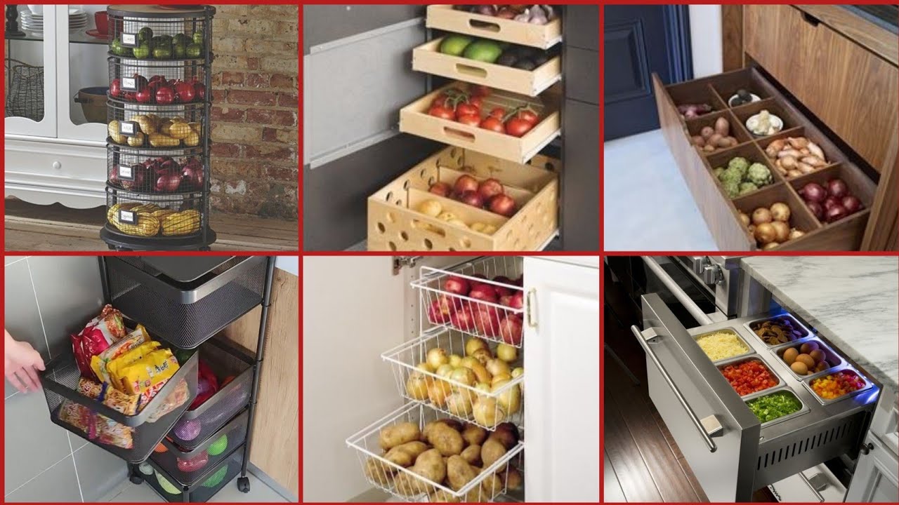 vegetable and fruit cabinet ideas for your kitchen | latest vegetable ...