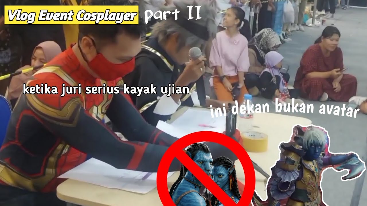 VLOG DI EVENT COSPLAYER PART II - YouTube