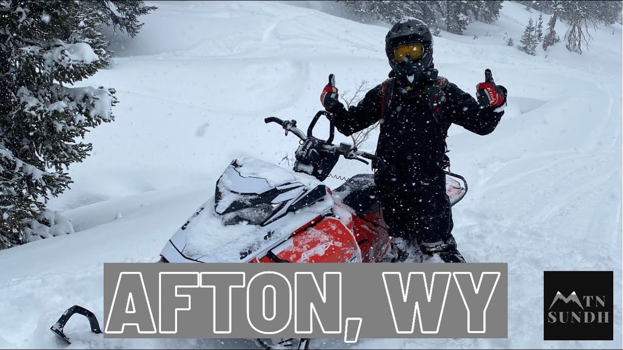 Summer is a Curse - Backcountry Snowmobiling in Afton WY - YouTube