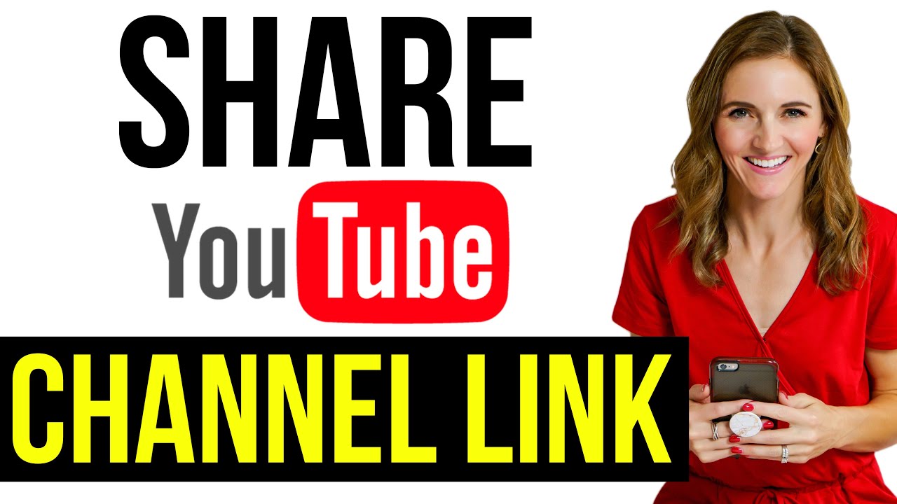 How to Copy Your YouTube Channel Link URL on Phone 💥 Share your YouTube ...