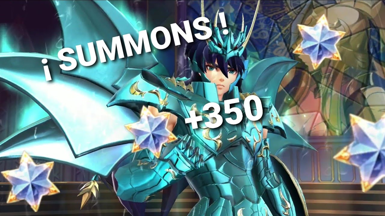 Summons Shiryu Divino|Saint Seiya Awakening (KOTZ) - YouTube