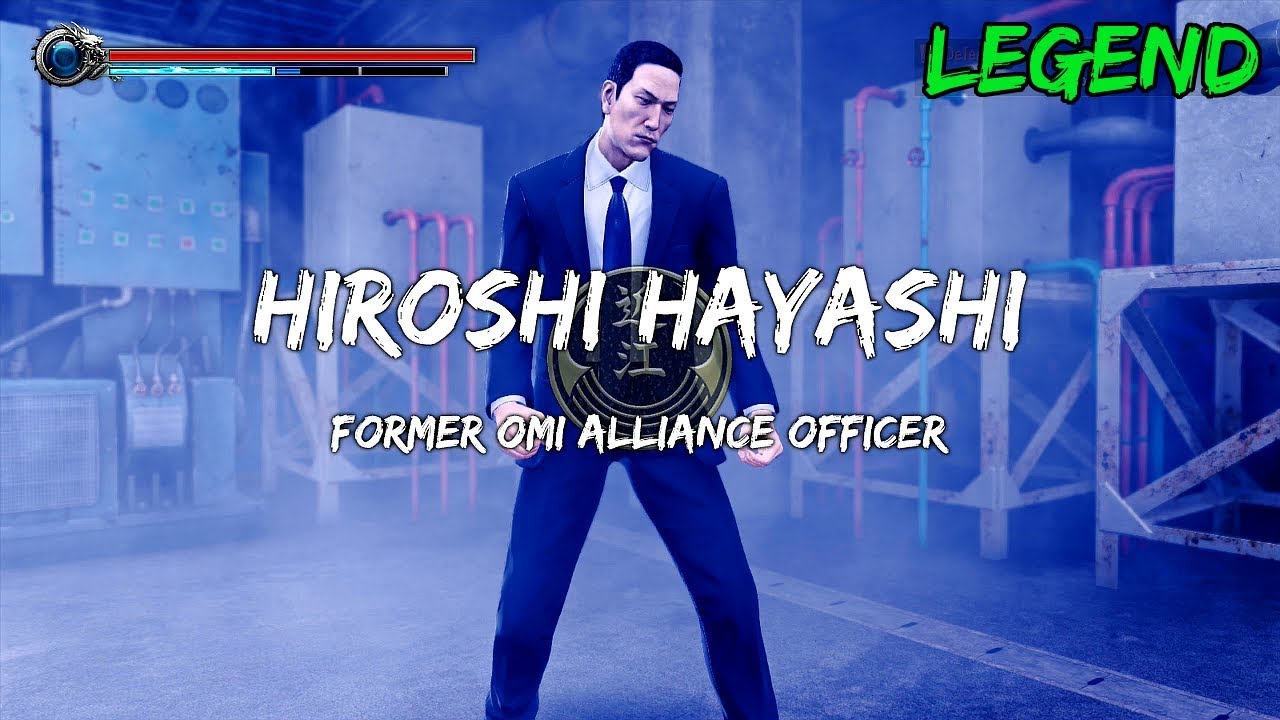 Yakuza Kiwami 2 - Boss Battles: 7 - Hiroshi Hayashi (LEGEND) - YouTube