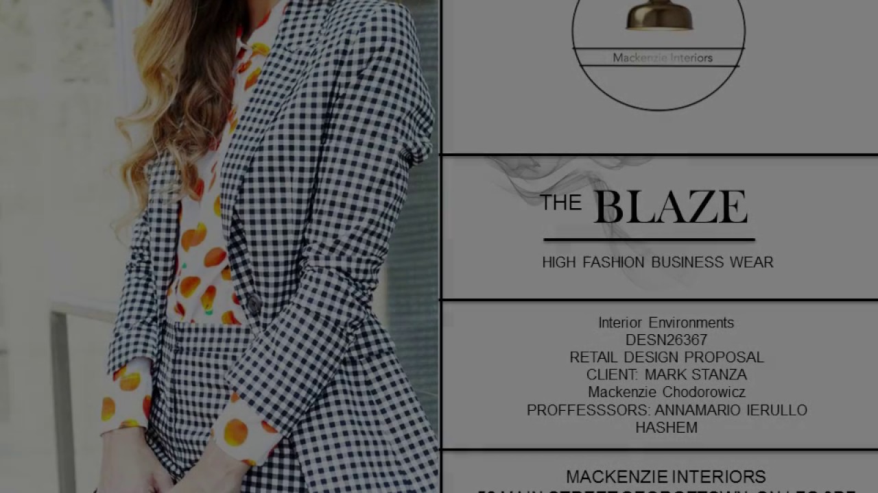 THE BLAZE- Retail Store- Interior Enviroments - YouTube