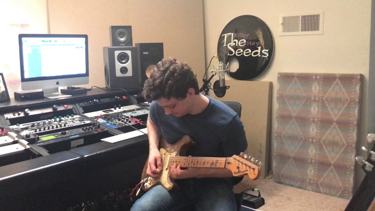 Jesse Ray Ernster tracking a jazz solo in the studio - YouTube