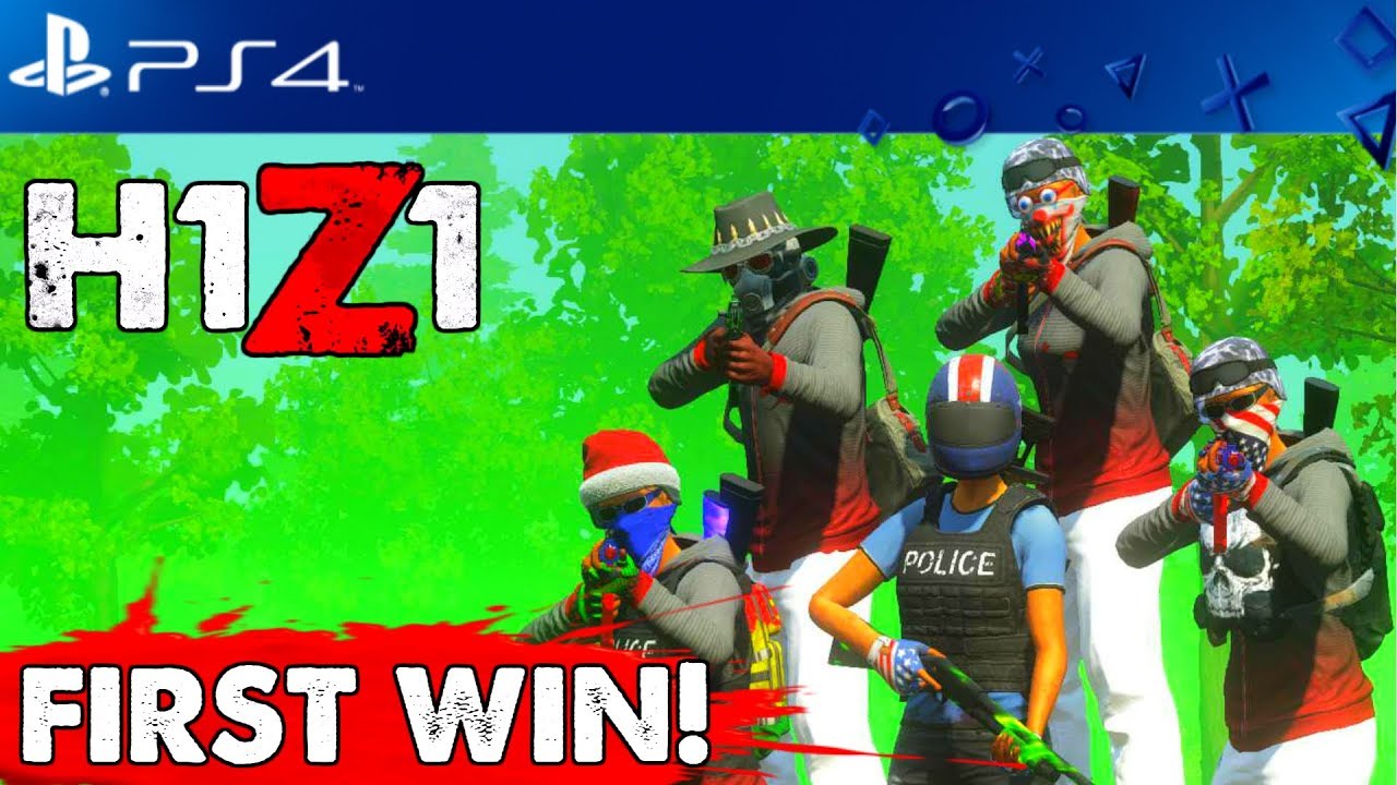 H1Z1 PLAYSTATION 4 SQUADS WIN - MY FIRST PS4 H1Z1 WIN - YouTube