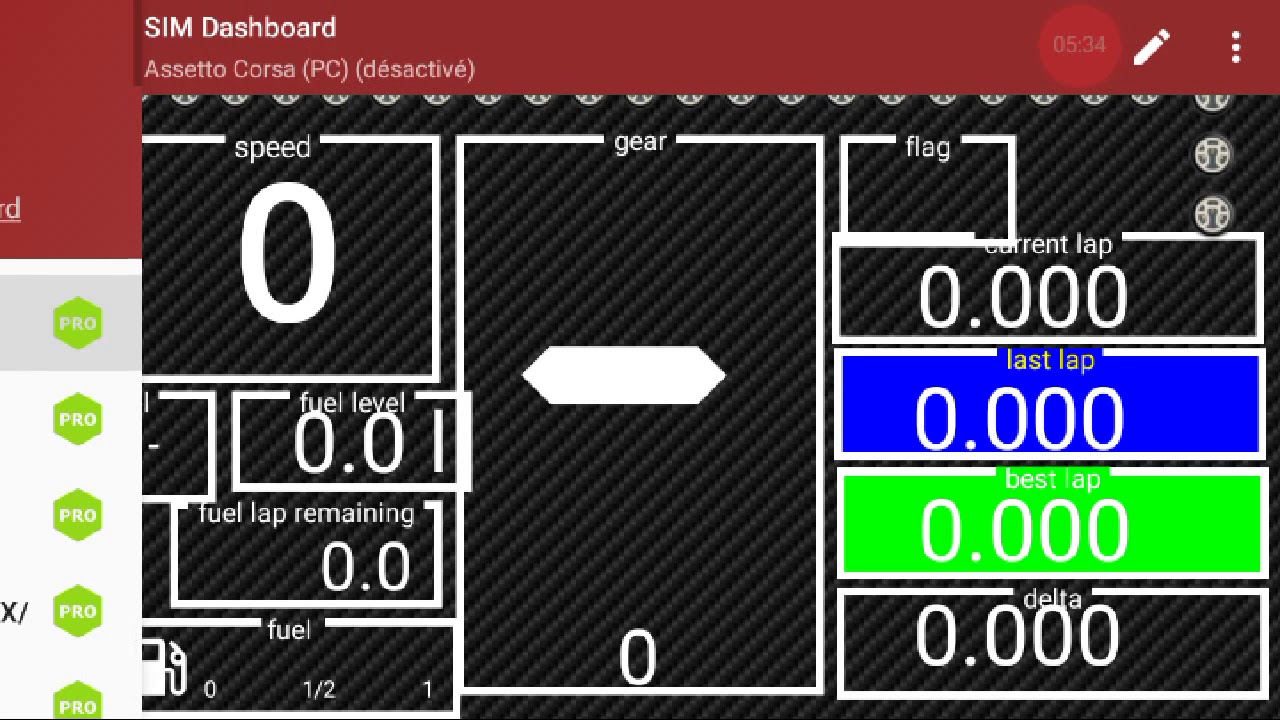 DASHBOARD PS4 ET PC SIMDASHBOARD - YouTube