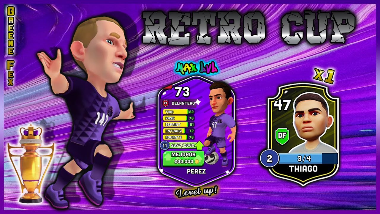 Mini Football | PEREZ (Max Level)⬆️ | Thiago x1🏆 - YouTube