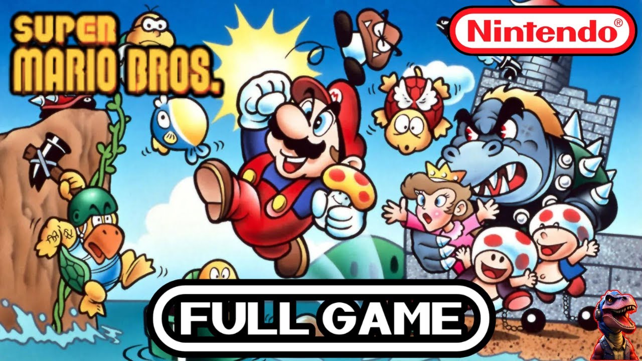 Super Mario Bros. 1985 | NES Longplay | Classic Retro Gameplay | No ...