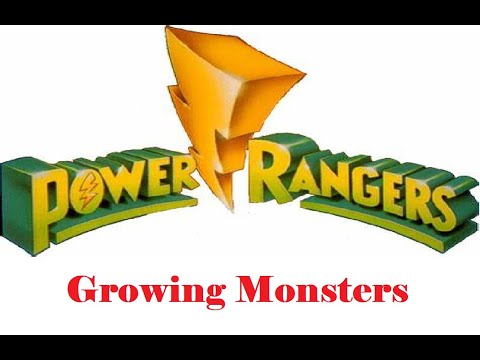 Power Rangers Growing monsters