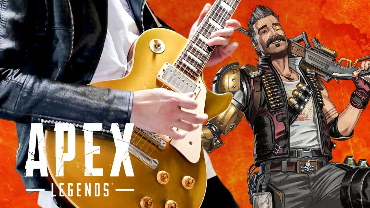 【Apex Legends】ヒューズのBGMを思う存分に弾き倒してみた Fuse Theme Guitar Cover【Moki Remix ...