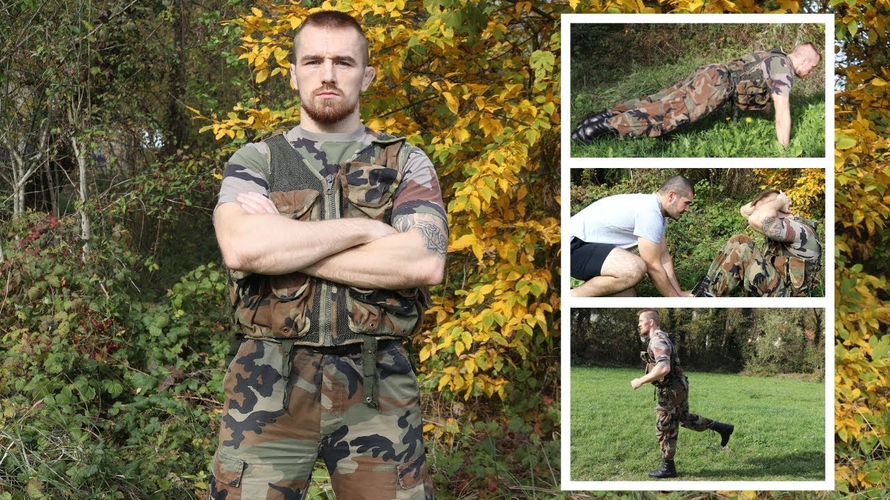 POSTANI VOJNIK - VJEZBE PRILIKOM PROVJERE FIZICKE SPREMNOSTI - YouTube