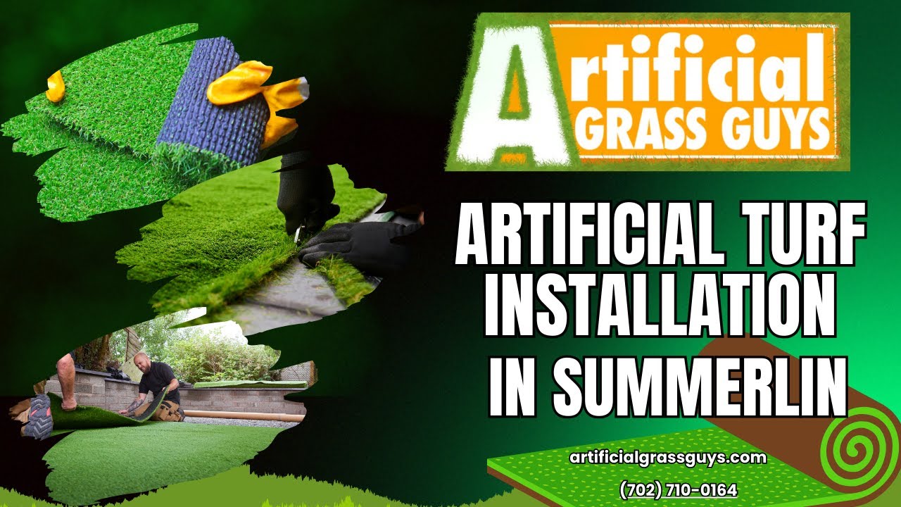 Artificial Turf Installation In Summerlin | Artificial Grass Guys ...