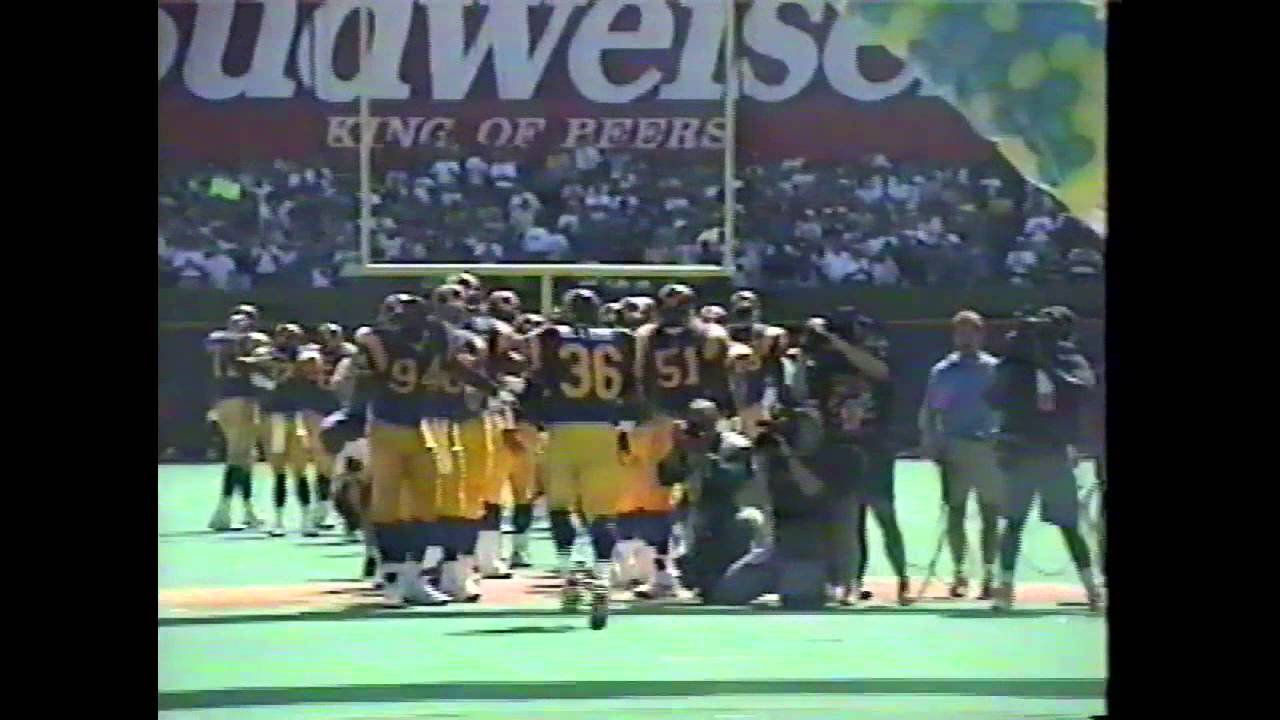 St Louis Rams first game in 1995 sights and sounds with Kroenke ...