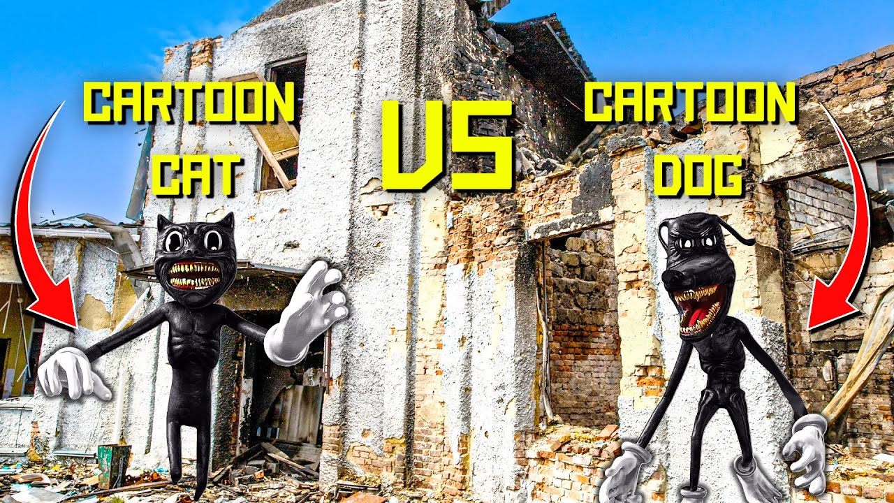 DRONE CATTURA CARTOON DOG che attacca CARTOON CAT! **CARTOON DOG esiste ...