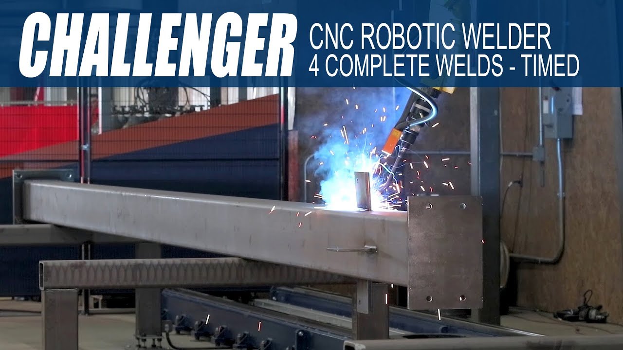 Ocean Challenger Structural Steel Robotic Welder - 4 complete welds ...