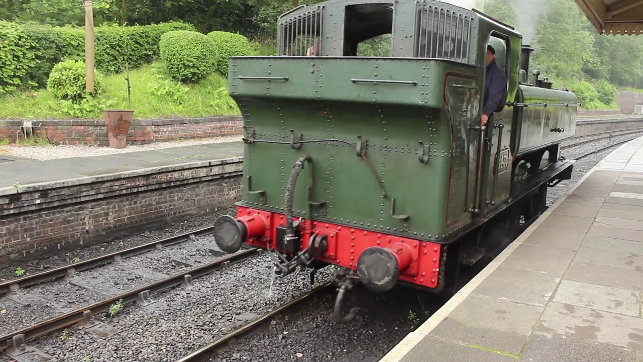 HD Llangollen Railway, 6430 GWR Pannier, 27th July 2019. Last Day in ...