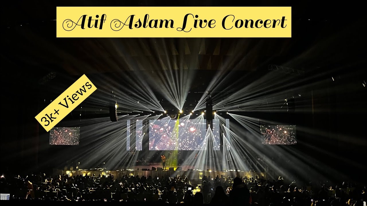 Atif Aslam Live Concert Full Coverage | Biggest crowd ever - YouTube