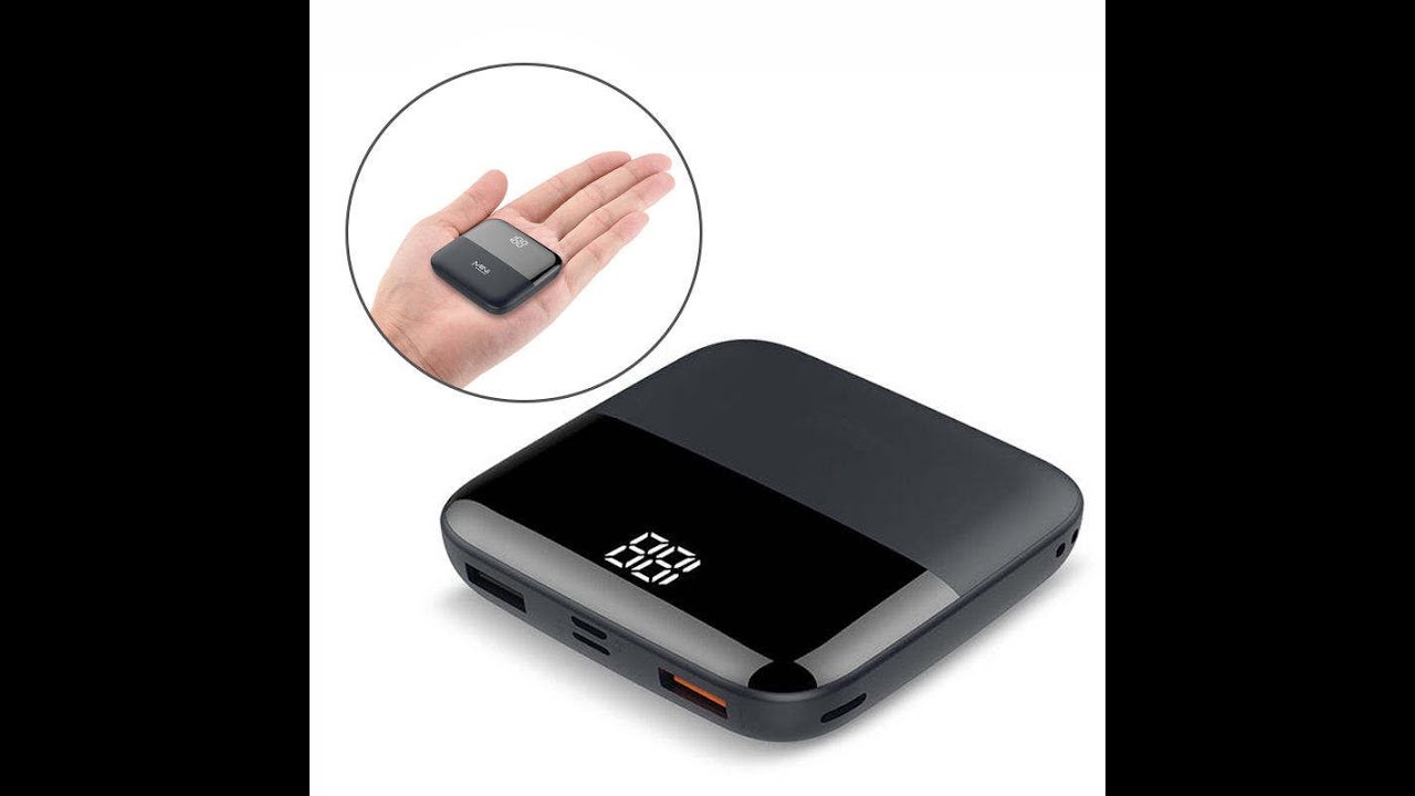 Cyke Q5 Mini power bank 10000mAh - YouTube