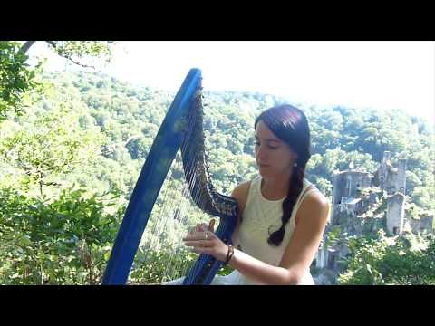 TOMB RAIDER Main Theme - Lara Croft - harp / harpe