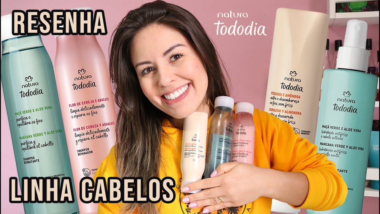 RESENHA LINHA TODODIA CABELOS: AMEI ESSES 3 PRODUTOS! - YouTube